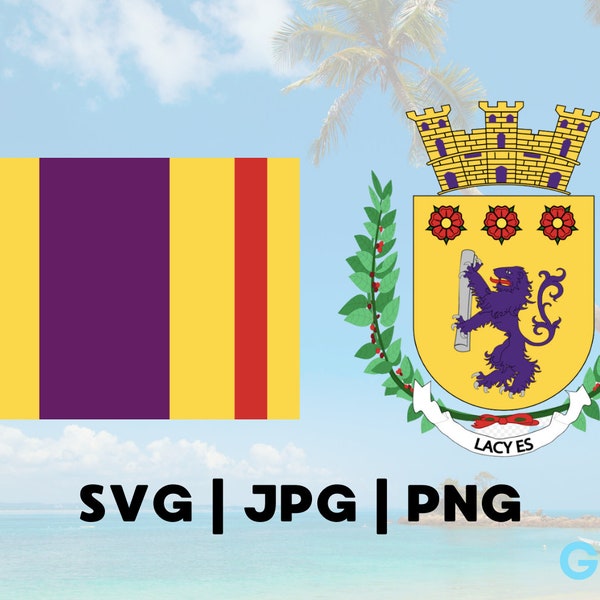 Escudo Puerto Rico Png - Etsy