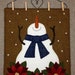 Christmas Snow Wool Applique Wall Hanging *PDF PATTERN* - Etsy