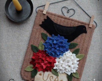 Curious Little Crow autumn Blooms N' Berries Wool - Etsy