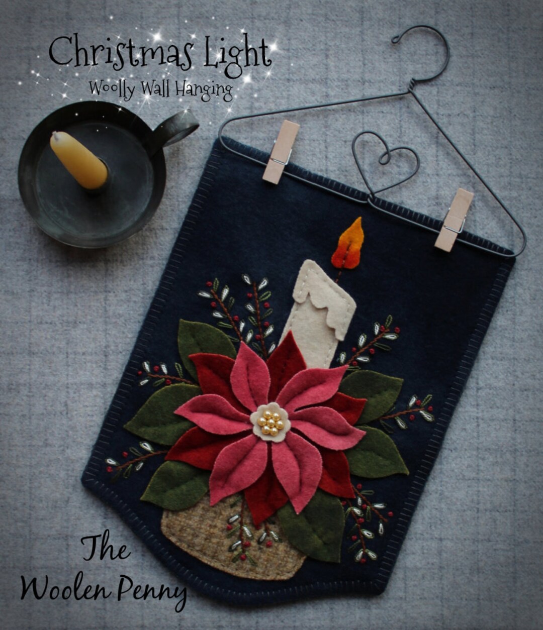 Christmas Light Woolly Wall Hanging *PDF Digital Download PATTERN - Etsy