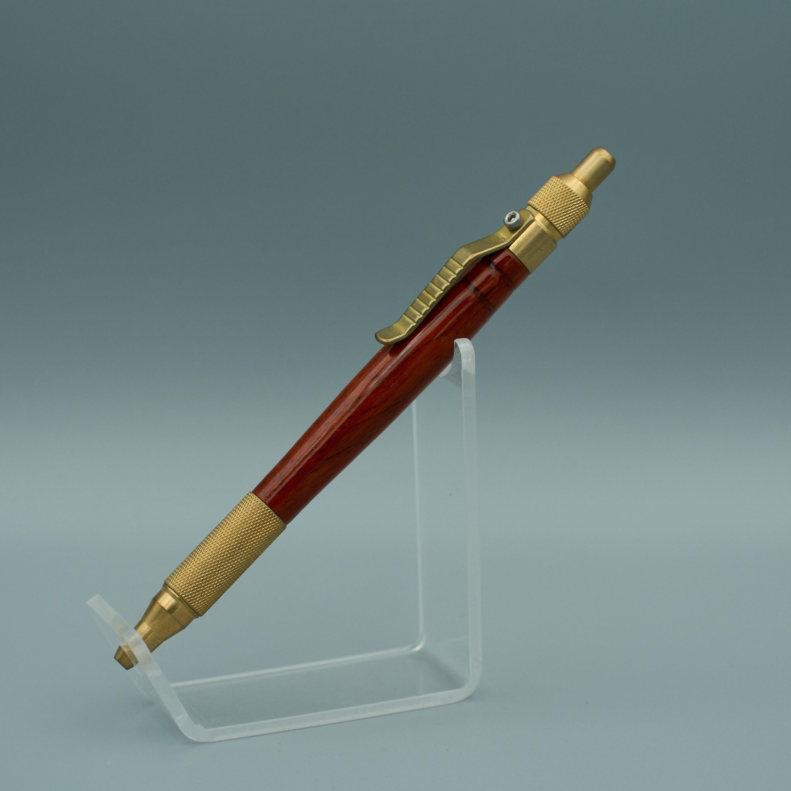 Handmade Wood Click Pen Premium Ballpoint Pen Hand Turned Wooden Pen ...