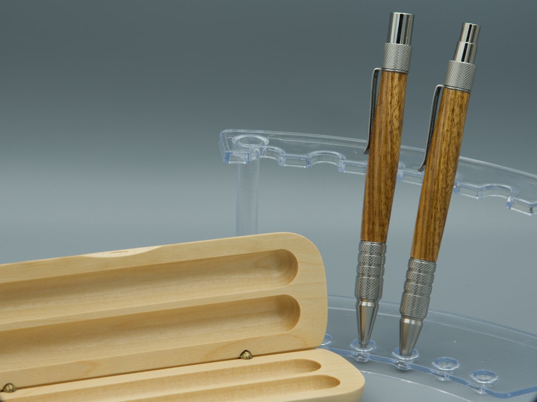 Pen and Pencil Set - Beli With Stainless Steel - Handmade Wooden Pen ...
