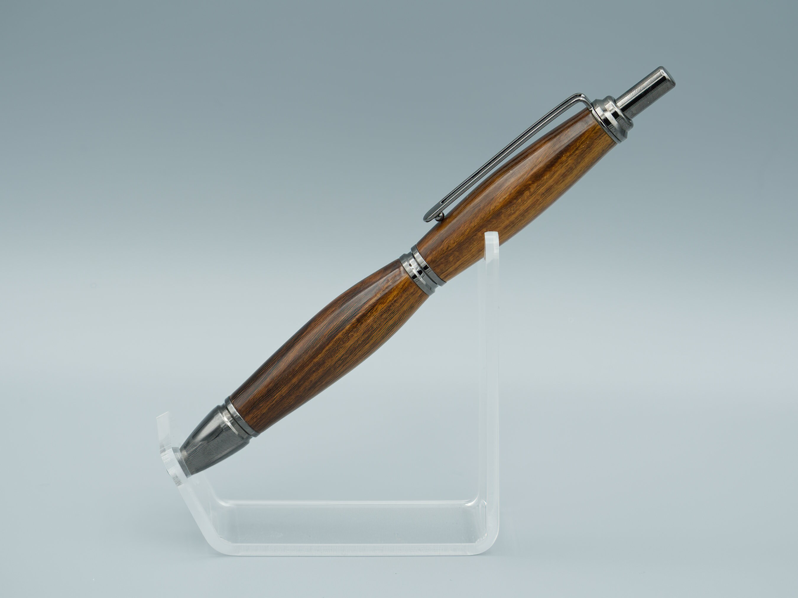 Elegant Handmade Wood Pen | Hand Turned Wooden Click Pen | Slimline Pro ...