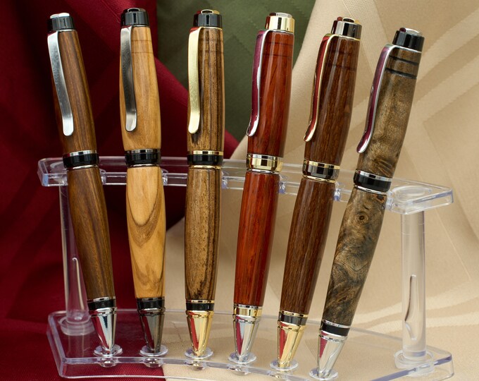 Sturdy Handmade Wood Twist Pen | Hand Turned Wooden Pen | Big Ben - Etsy