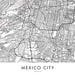 Mexico City Map Print Wall Art Print at Home Digital Download File - Etsy