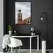 Dimmeys Clock Tower, Richmond, Melbourne, Australia Print Wall Art | A4 ...