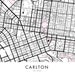 Carlton Melbourne Art City Map Print Wall Art A4 A3 A2 A1 - Etsy
