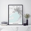 Manly, Sydney, Australia Art, City Map Print Wall Art | A4 A3 A2 A1 - Etsy