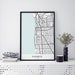 Ocean Grove, Victoria, Australia City Map Print Wall Art Print at Home ...