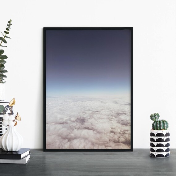 Above the Clouds Print Wall Art A4 A3 A2 A1 | Etsy