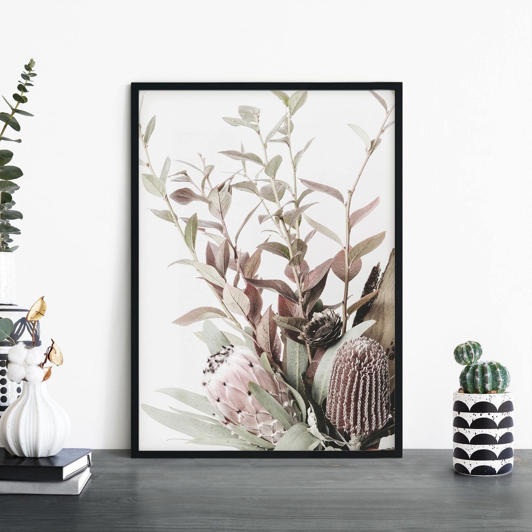 Australian Native Bouquet Floral Photographic Print Wall Art A4 A3 A2 ...