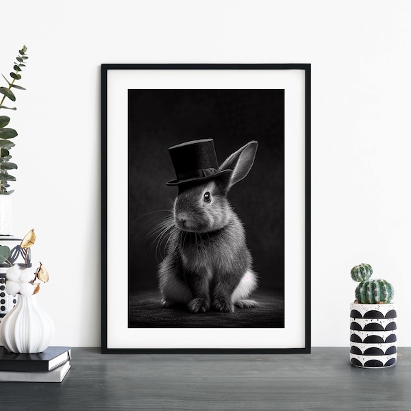 White Rabbit Top Hat - Etsy