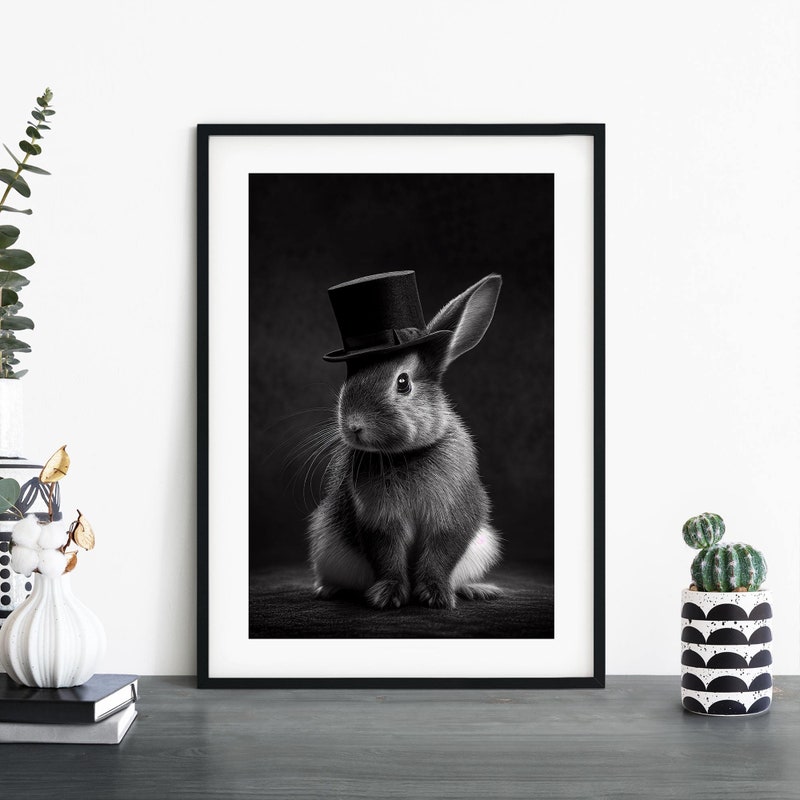 White Rabbit Top Hat - Etsy