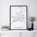Ocean Grove, Victoria, Australia Art, City Map Print Wall Art | A4 A3 ...