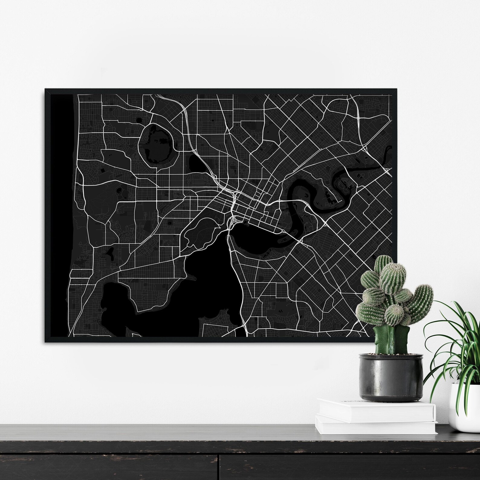 Perth, Western Australia Art, City Map Print Wall Art | A4 A3 A2 A1 - Etsy