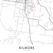 Kilmore Victoria Australia Art City Map Print Wall Art A4 - Etsy