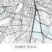 Surry Hills Sydney Australia Art City Map Print Wall Art - Etsy