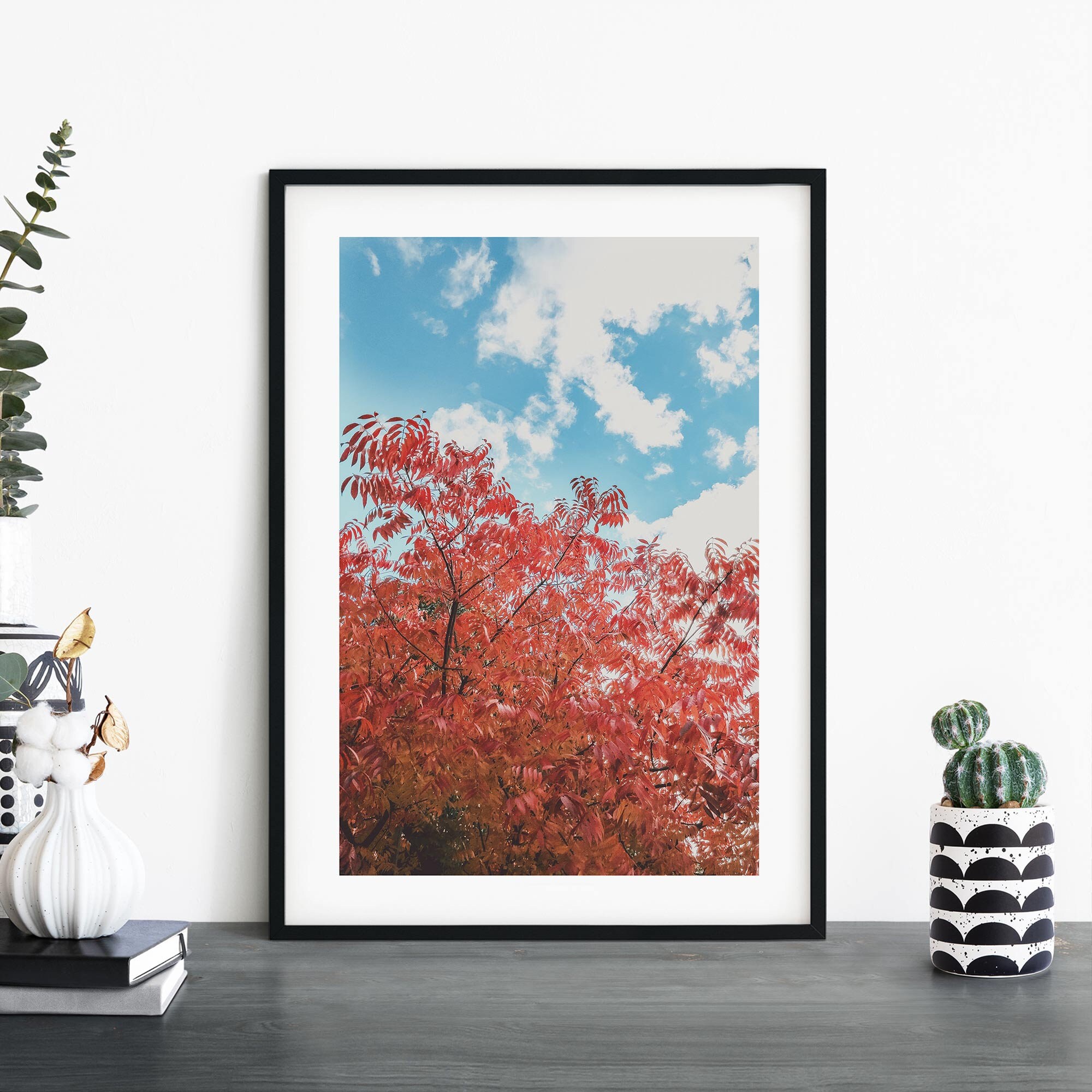 Autumn Leaves Print Wall Art | A4 A3 A2 A1 - Etsy