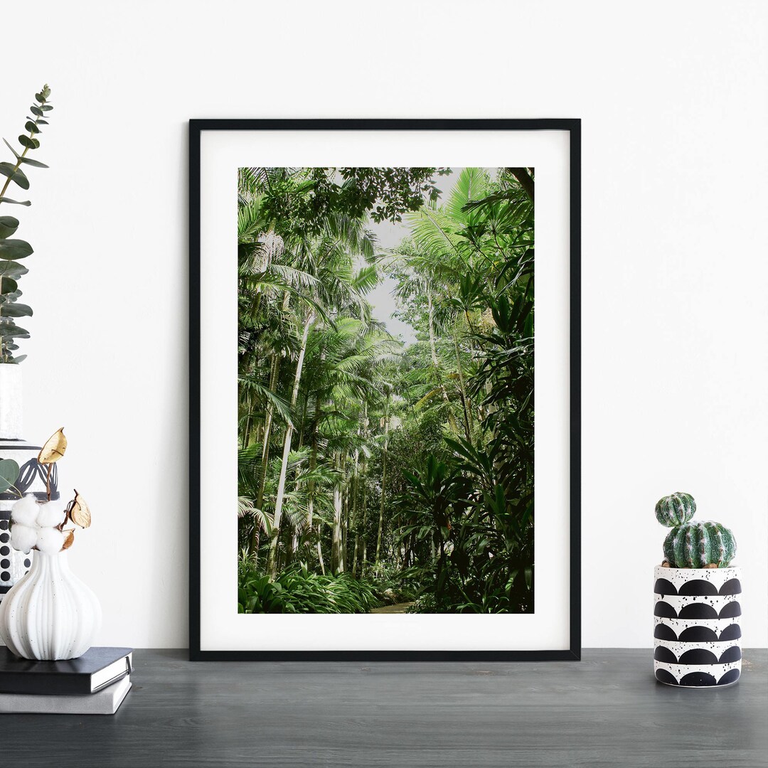 Rainforest Print Wall Art | A4 A3 A2 A1 - Etsy