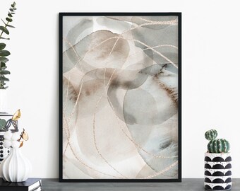 Abstract Print Wall Art 4x6 5x7 A4 A3 A2 A1 | Etsy