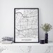 Leichhardt, Sydney, Australia Art, City Map Print Wall Art | A4 A3 A2 ...