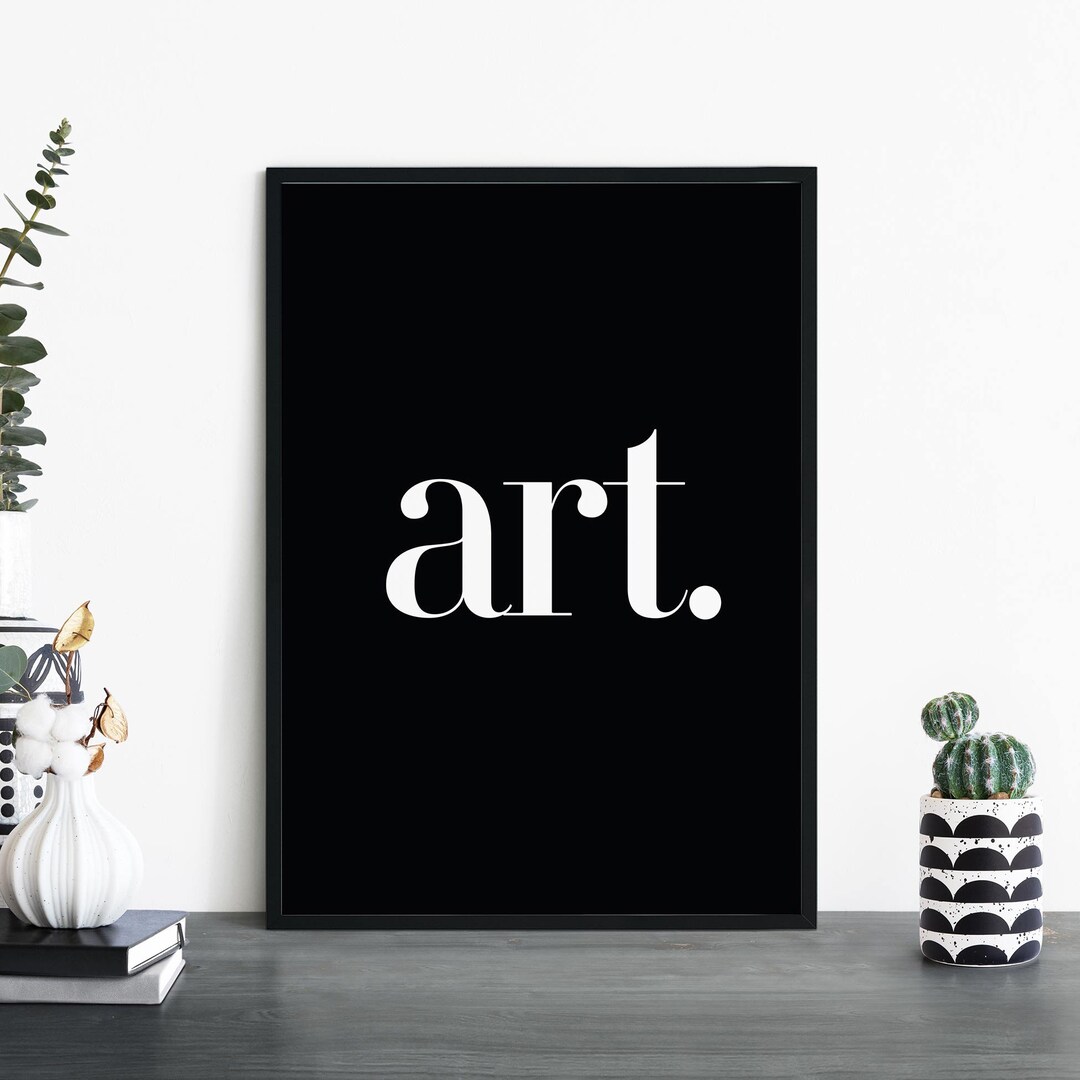 Art Black & White Poster Print Wall Art A4 A3 A2 A1 - Etsy UK