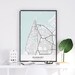Bunbury, Western Australia Art, City Map Print Wall Art | A4 A3 A2 A1 ...
