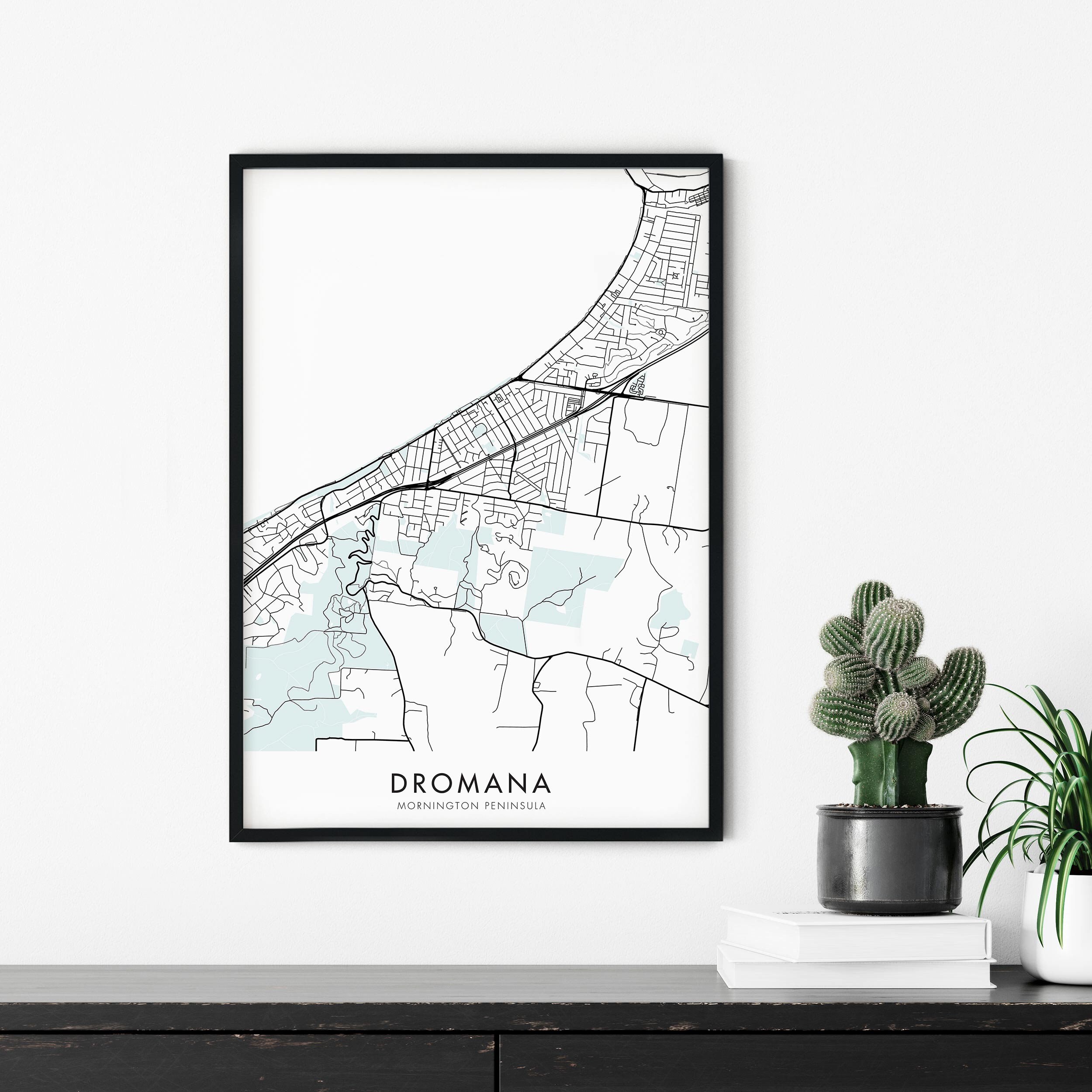 Dromana, Mornington Peninsula, Victoria, Australia City Map Print Wall ...