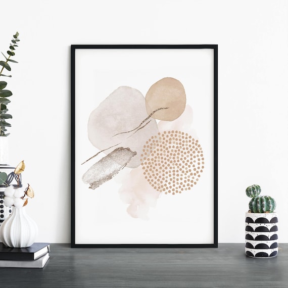 Abstract Print Wall Art 4x6 5x7 A4 A3 A2 A1 | Etsy