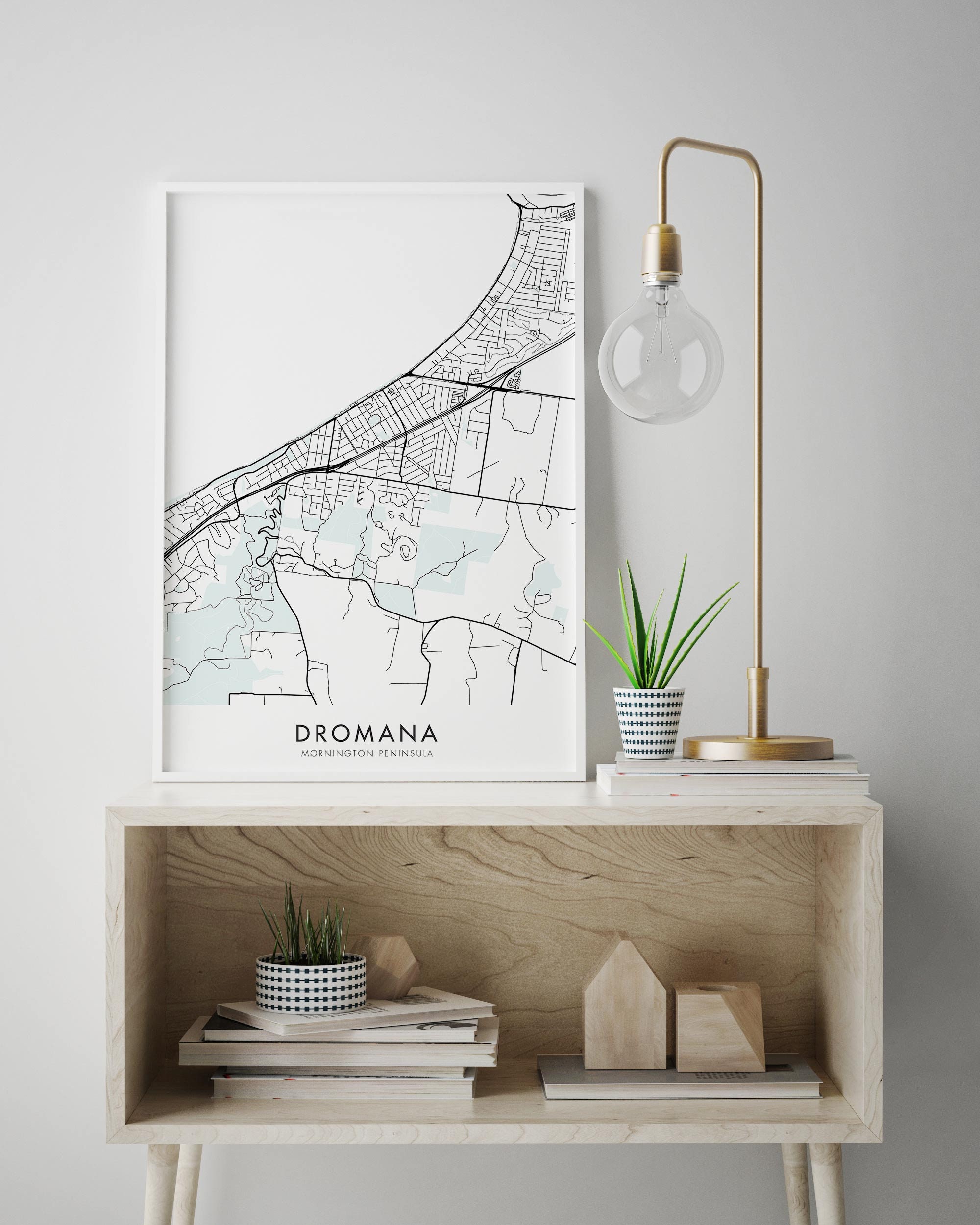 Dromana Mornington Peninsula Victoria Australia City Map | Etsy