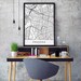 Strathfield, Sydney, Australia City Map Print Wall Art | Print at Home ...