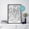 Balmain, Sydney, Australia Art, City Map Print Wall Art | A4 A3 A2 A1 ...
