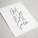 Get Well Soon Card Brush Font get Well Soon - Etsy
