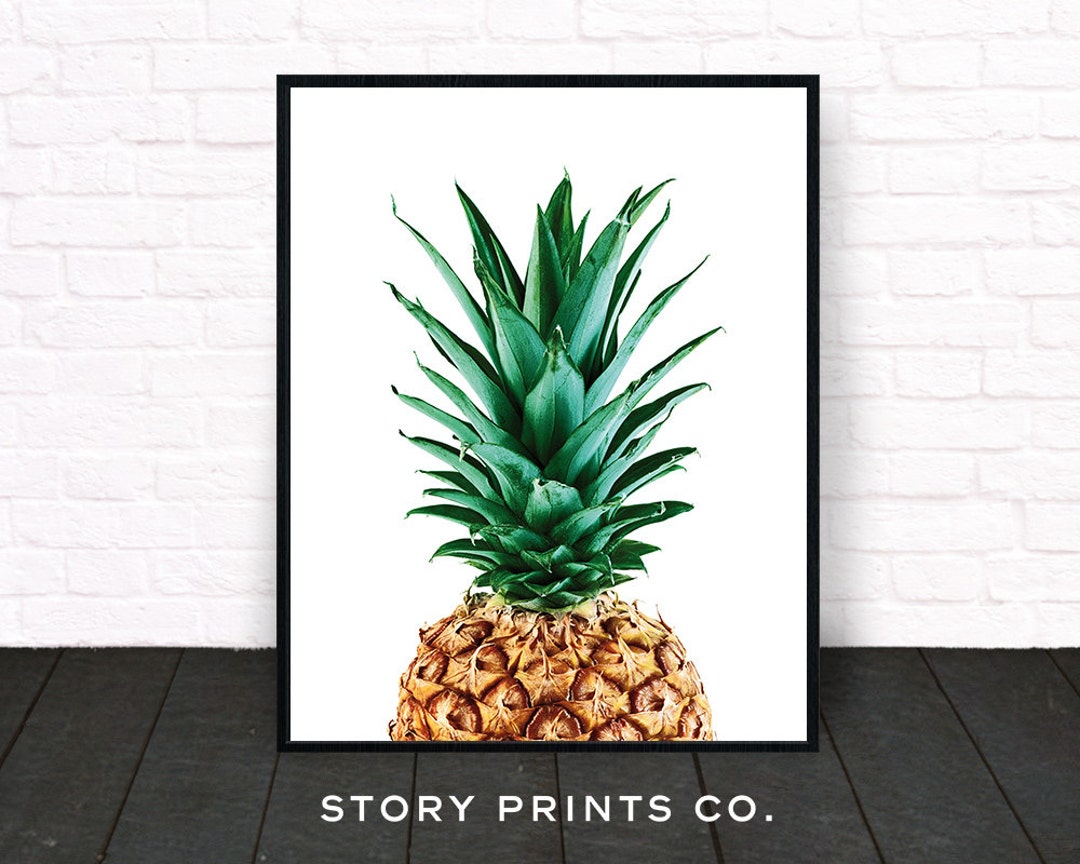 Pineapple Wall Art, Pineapple Print, Printable Art, Best Selling Items ...