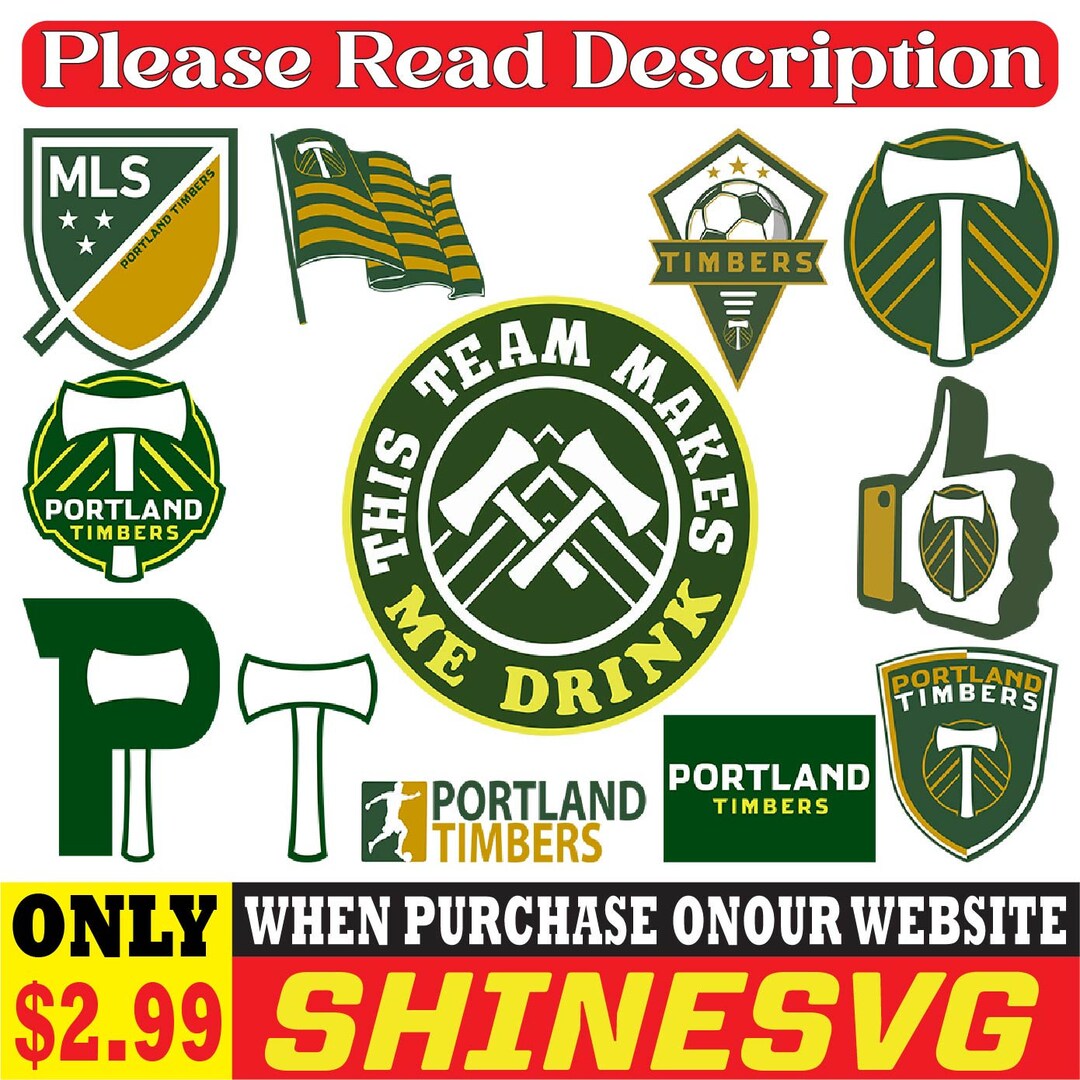 Portland-timbers Soccer Team Svg Portland Timbers Svg M L S - Etsy