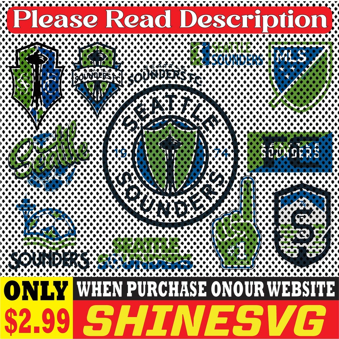 Seattle-sounders FC Soccer Team Svg Seattle Sounders FC Svg - Etsy