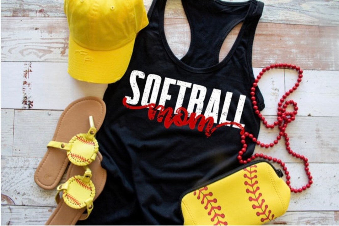 Softball Mom/ Mom Life/ Softball Mom Shirt/ Gift for Her - Etsy