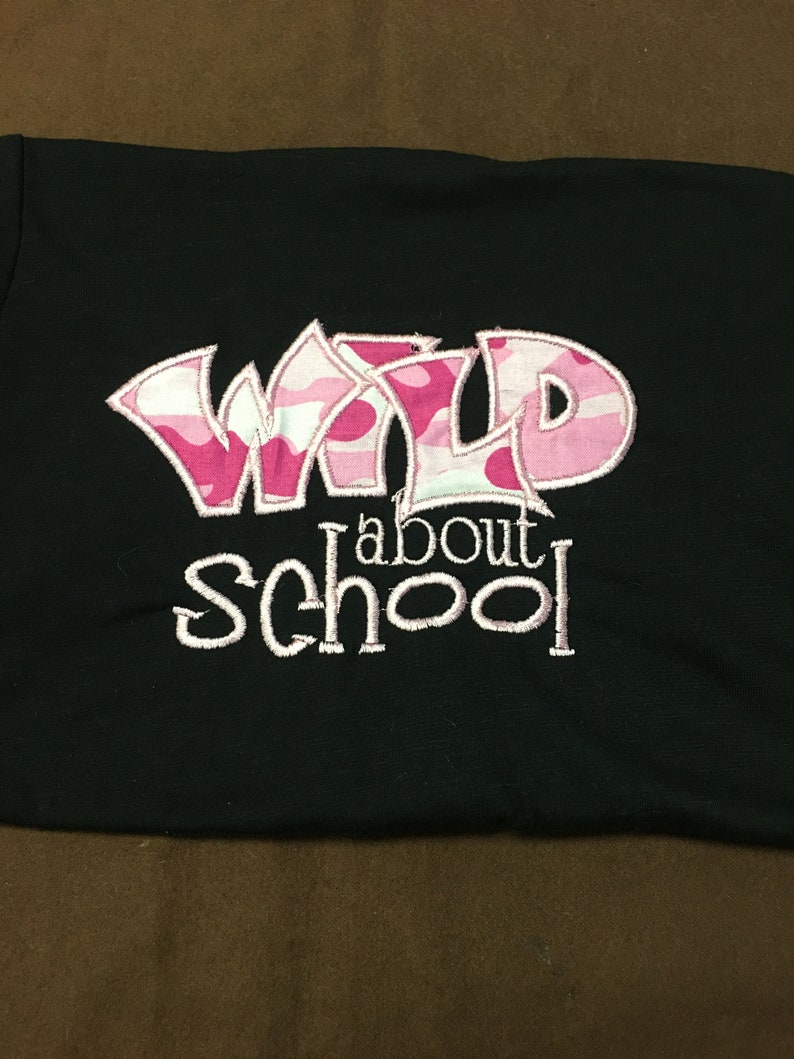Wild About School/ Back to School Shirt/ Teacher Shirt | Etsy