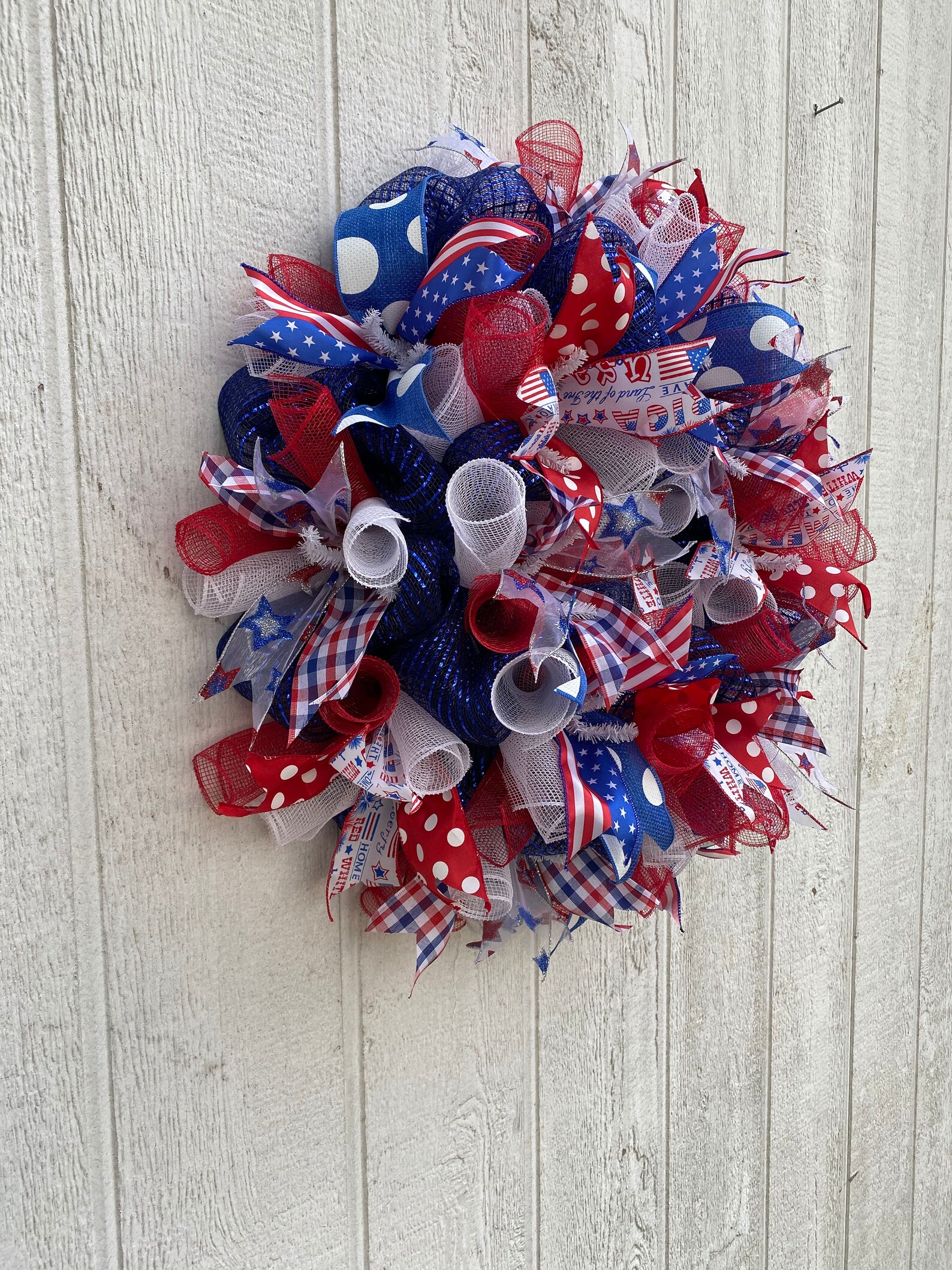 Fourth Of July Wreath 4th Of July Wreath 4th Of July 4th Of Etsy