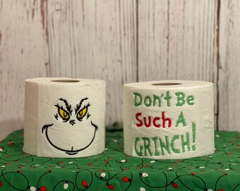 Grinch Toilet Paper - Etsy