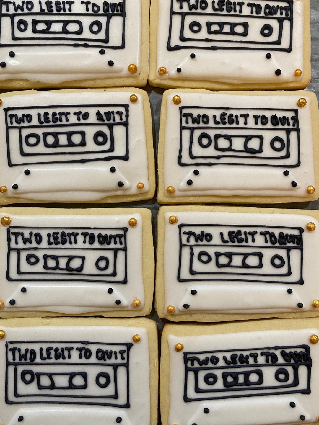 Two Legit to Quit Sugar Cookies- Perfect for a Birthday Celebration or ...