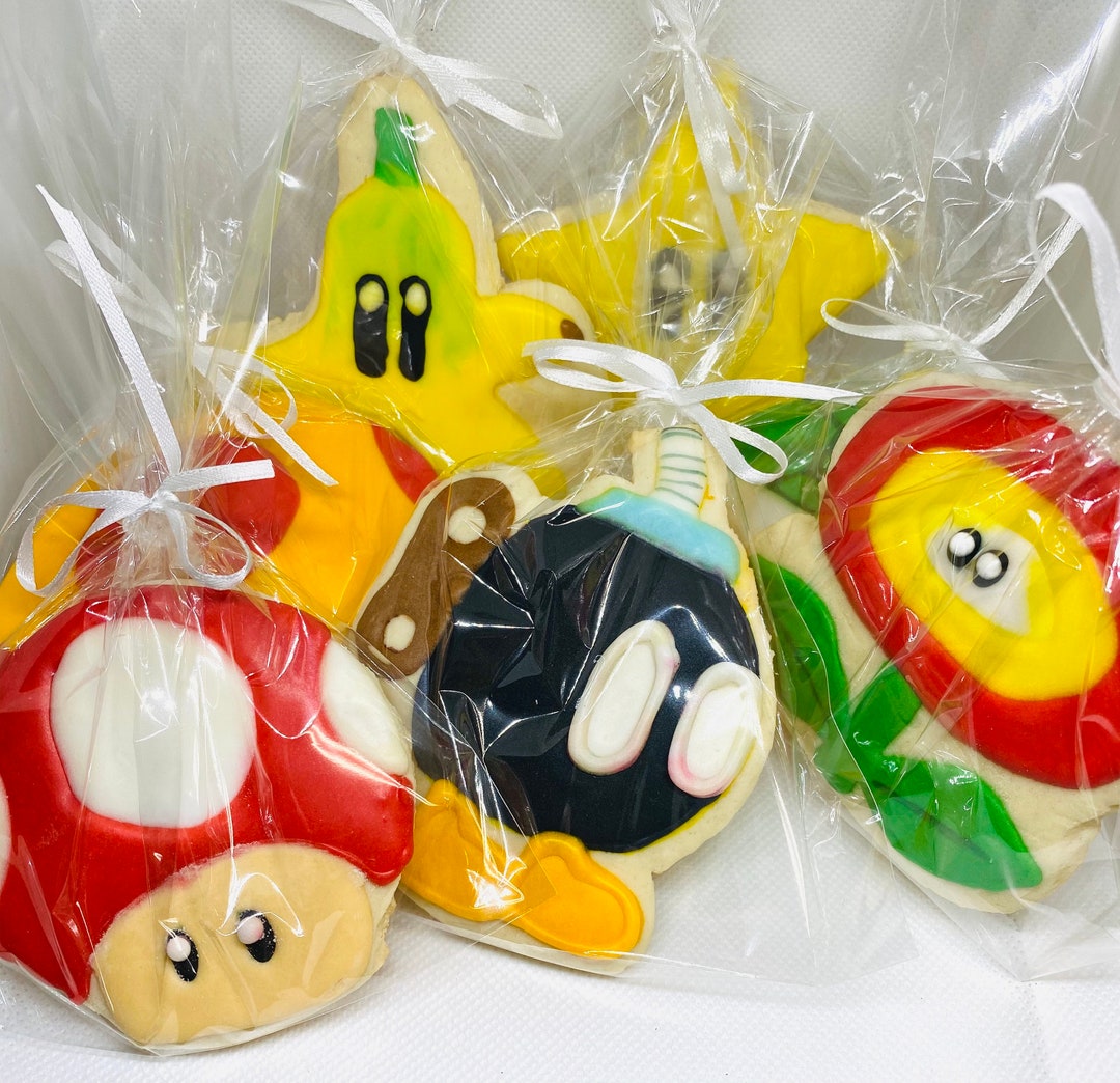 Super Mario Friends Sugar Cookies- Perfect for a Birthday Celebration ...