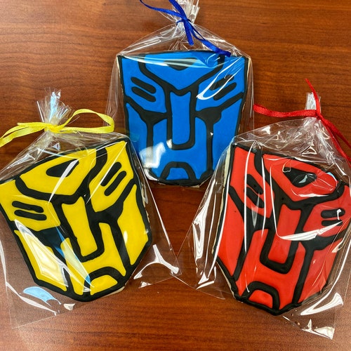 Transformers Sugar Cookies - Etsy