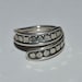 Vintage Sterling Modernist Ring Mid Century Modern Sz 7.75 - Etsy
