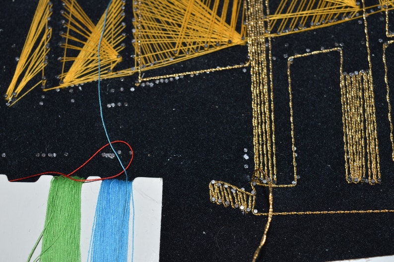 Threadcraft String Art Kit Suspension Bridge String Art Do - Etsy