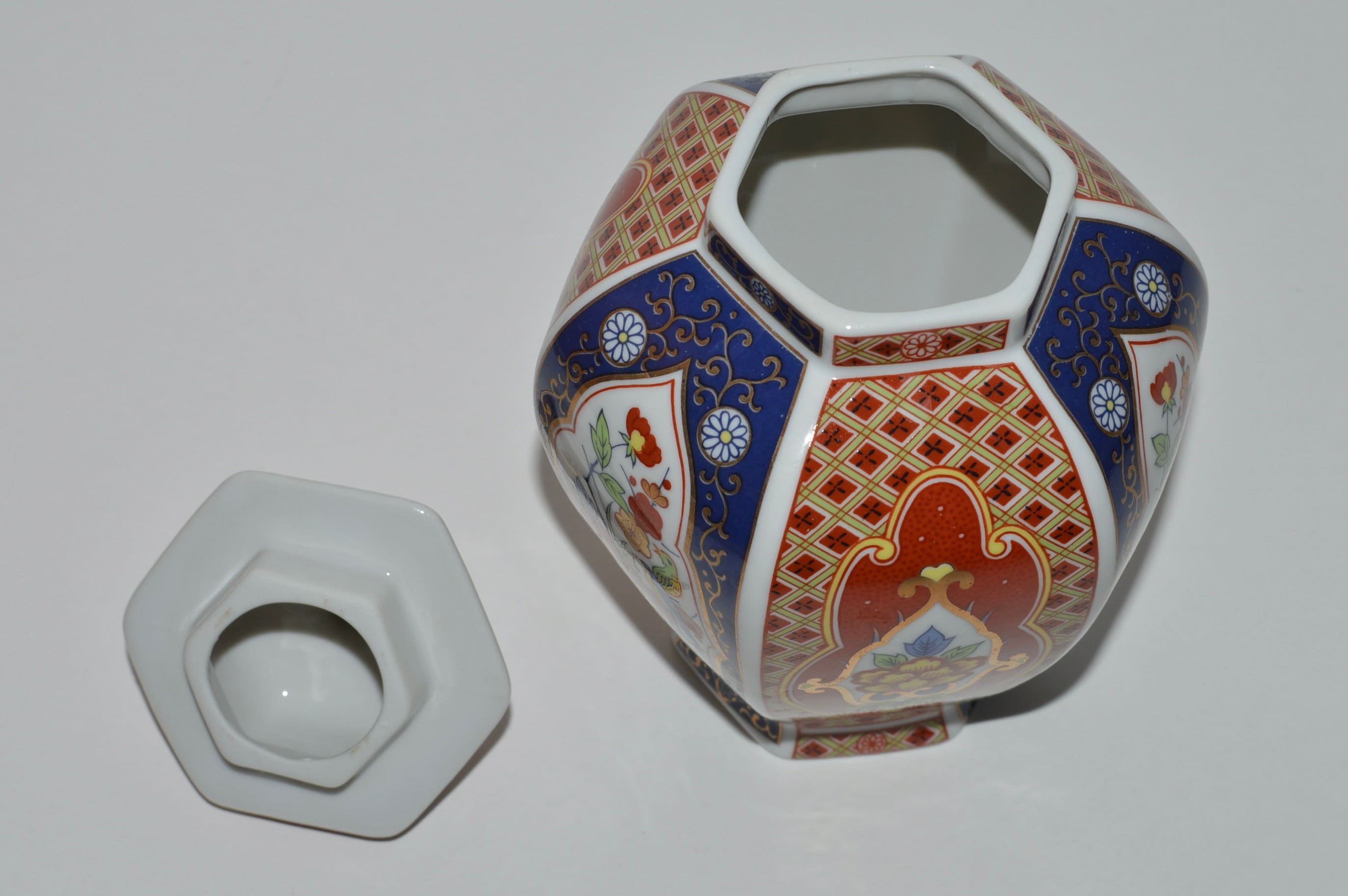 Imari Ginger Jar Imari Lidded Jar Japanese Imari Ware - Etsy