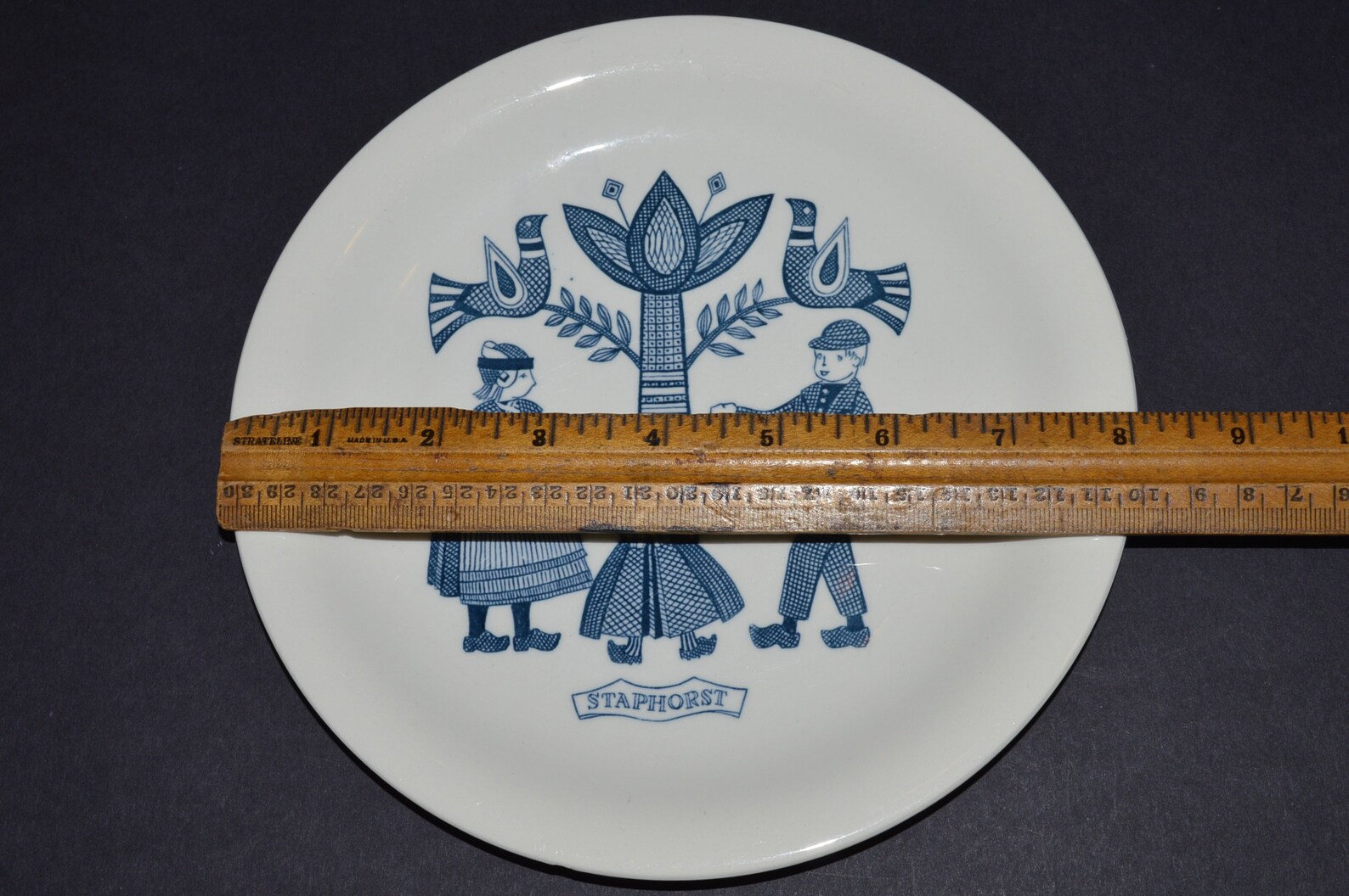 Vintage Royal Sphinx Staphurst Holland Plates, Delft Type Dutch Plates ...