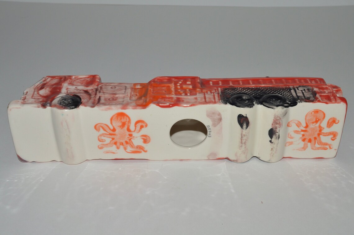 Fire Engine Figurine Red Fire Ladder Truck Firefighter Gift | Etsy