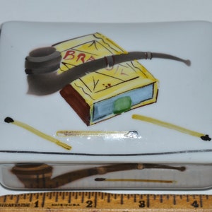 Ceramic Smoking Box Brazil Ceramic Trinket Dish Porcelanas - Etsy