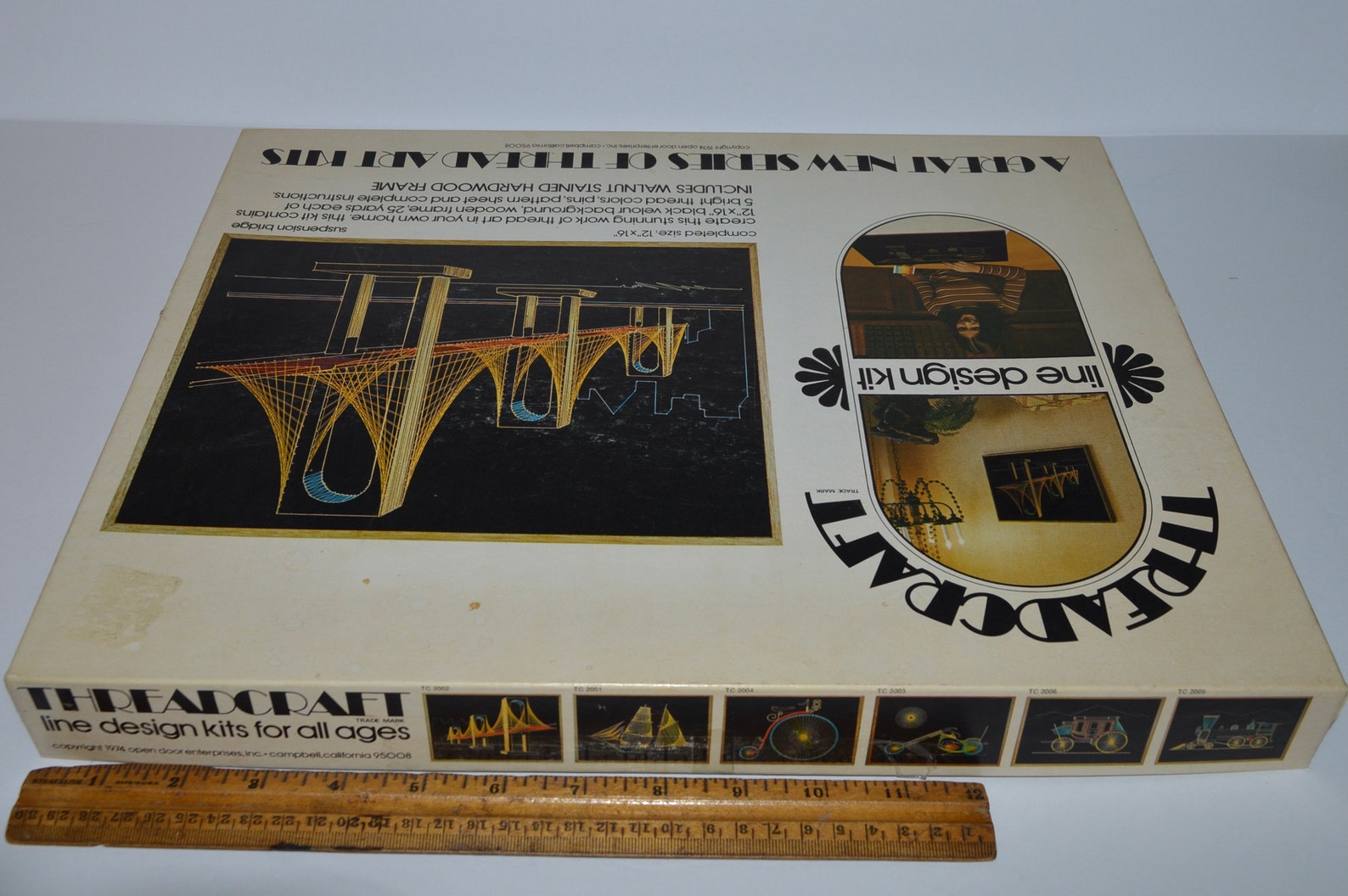 Threadcraft String Art Kit Suspension Bridge String Art Do - Etsy